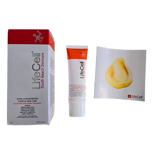 LifeCell | Skincare | Lifecell South Beach Skincare All In One Antiaging Treatment 254 Oz New ...